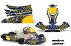 Go Kart Graphic Decals Stickers For KG Freeline Birel Cadet WIDOW Y U ...