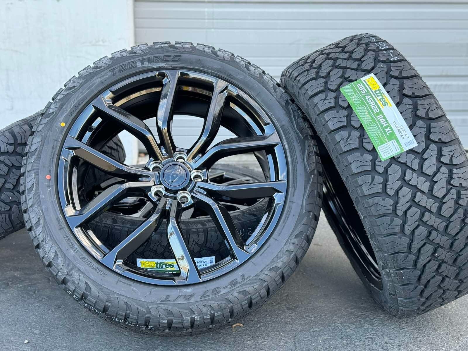 22" Wheels Rims Tires Range Rover Autobiography HSE Sport Land Rover ...