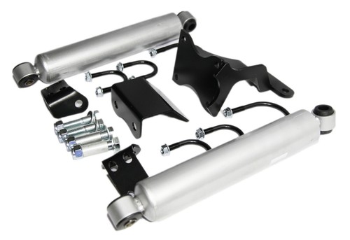 Steering Stabilizer Dual Shock Kit For07-18 Jeep Wrangler (JK) 2Door 2 ...