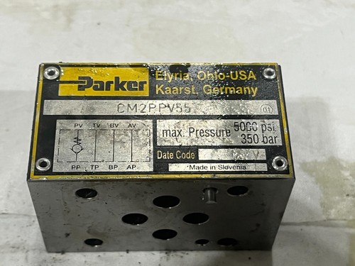 PARKER SOLENOID VALVE CM2PPV55 5000 PSI MAX | eBay
