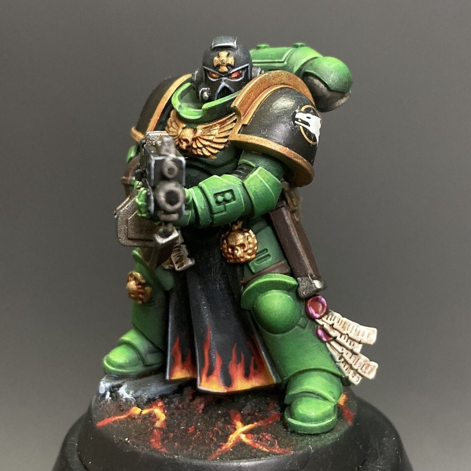 Sternguard Veterans Squad Warhammer 40000 Space Marines Salamanders ...