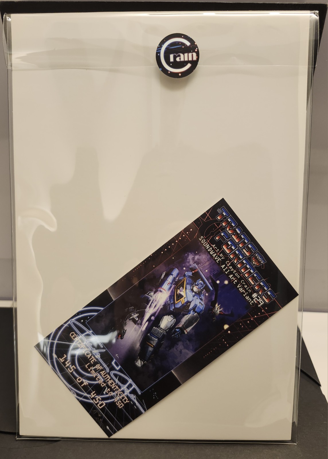 Megacon 2026 Transformers 29 Clayton Crain Soundwave Virgin LTD 145/450 ...