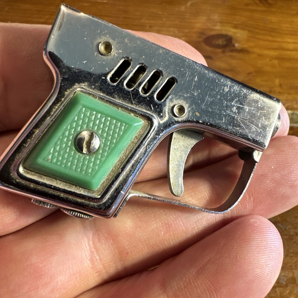 VINTAGE GUN PISTOL CIGARETTE LIGHTER Albert Japan - New In Box | eBay