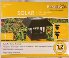 Paradise Solar LED Post Lights for sale online | eBay