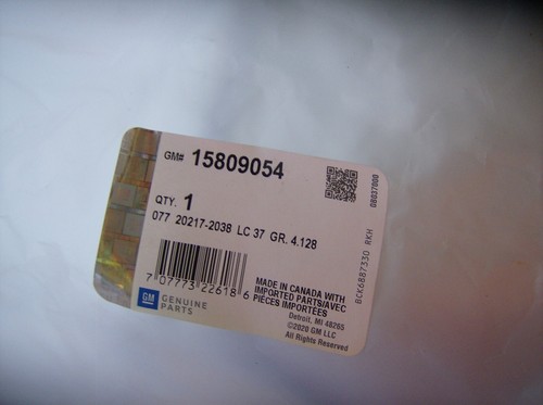 GENUINE GM ACDELCO 15809054 TRANSMISSION OIL COOLER HOSE ASSEMBLY | eBay