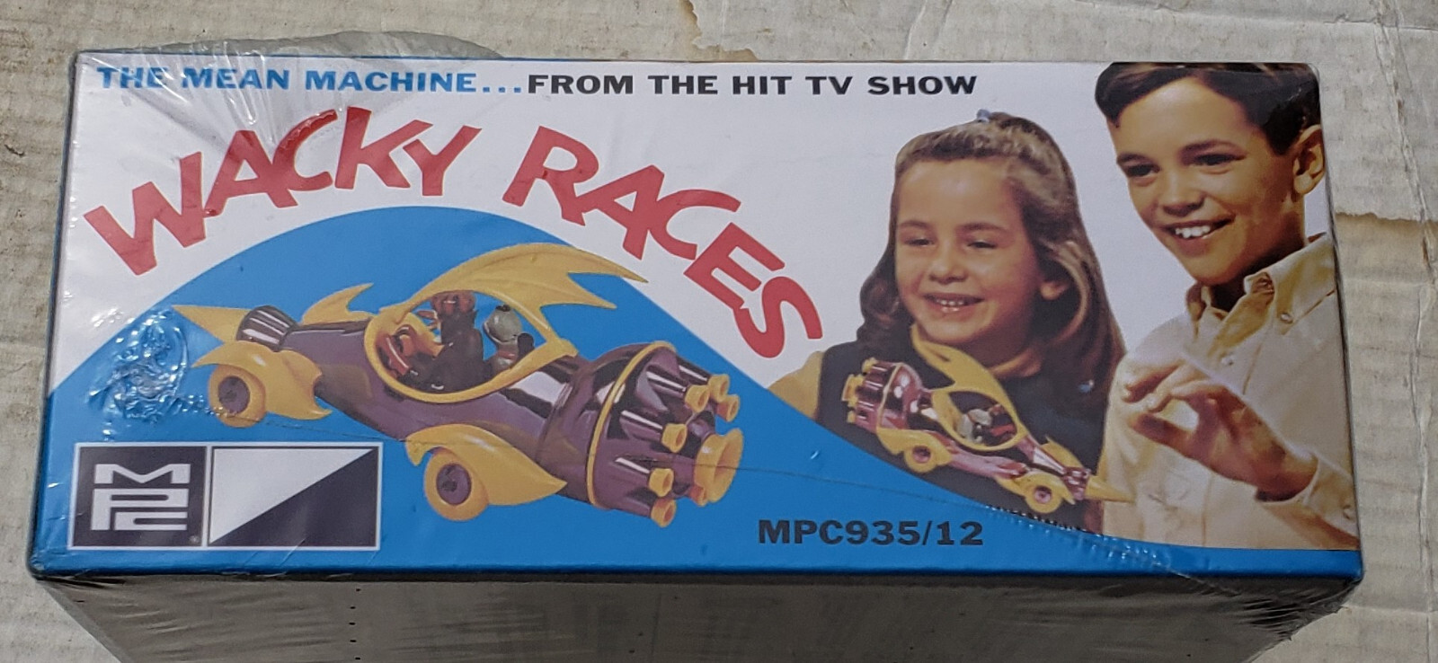 MPC Wacky Races The Mean Machine Snap Plastic Model Kit MPC935 1/25 ...