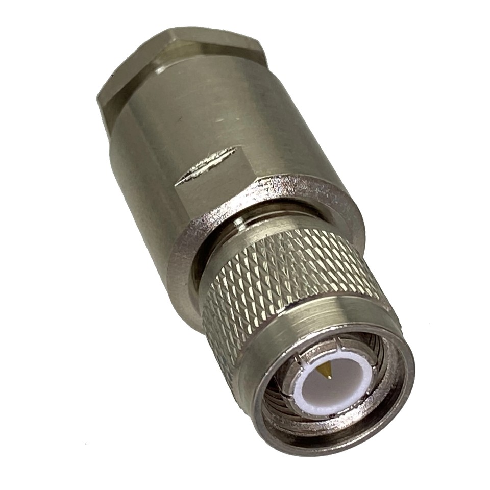 Connector TNC Male Plug Clamp RG8 RG213 LMR400 RG214 Cable Straight RF ...