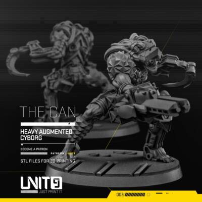 Cyborg - The Can | DnD Miniatures | Tabletop Gaming | Tabletop ...