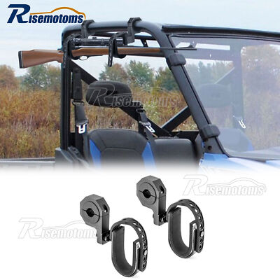 UTV Gun Holder Grip Rifle Shotgun Mount Rack for ATV Polaris RZR Can Am ...