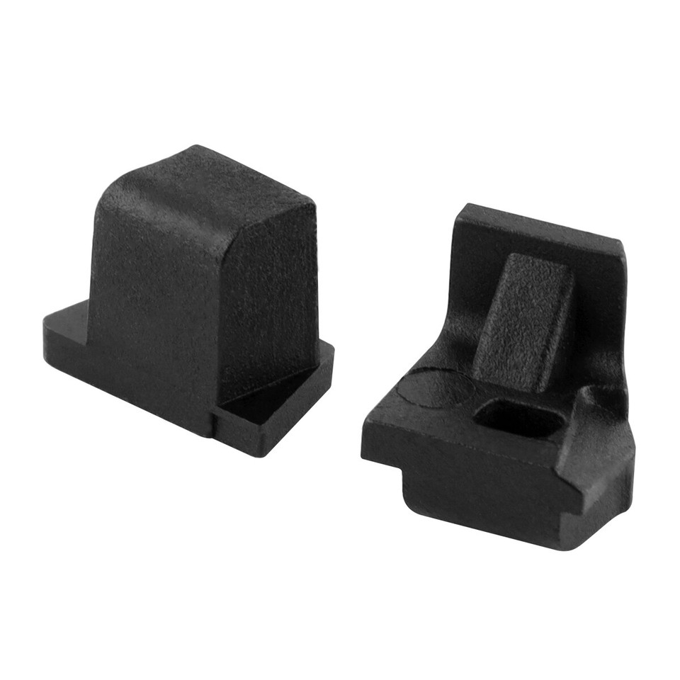 Black Manual Thumb Safety Frame Plugs Left Right Shape Plug For S&W M&P ...