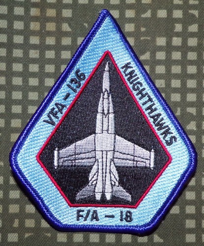 US Navy VFA-136 Strike Fighter Squadron One Thirty-six Knighthawks ...