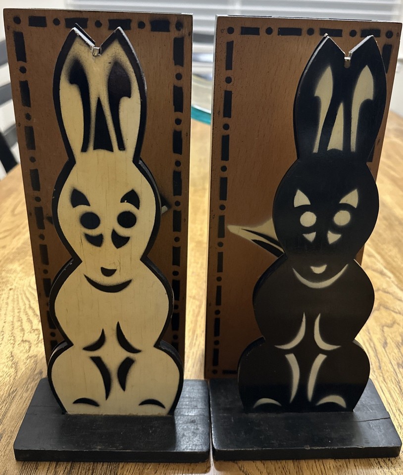 ⭐️ Rare Vintage Abbott's Magic Trick: Hippity Hop Rabbits Hallmarked ⭐️ ...