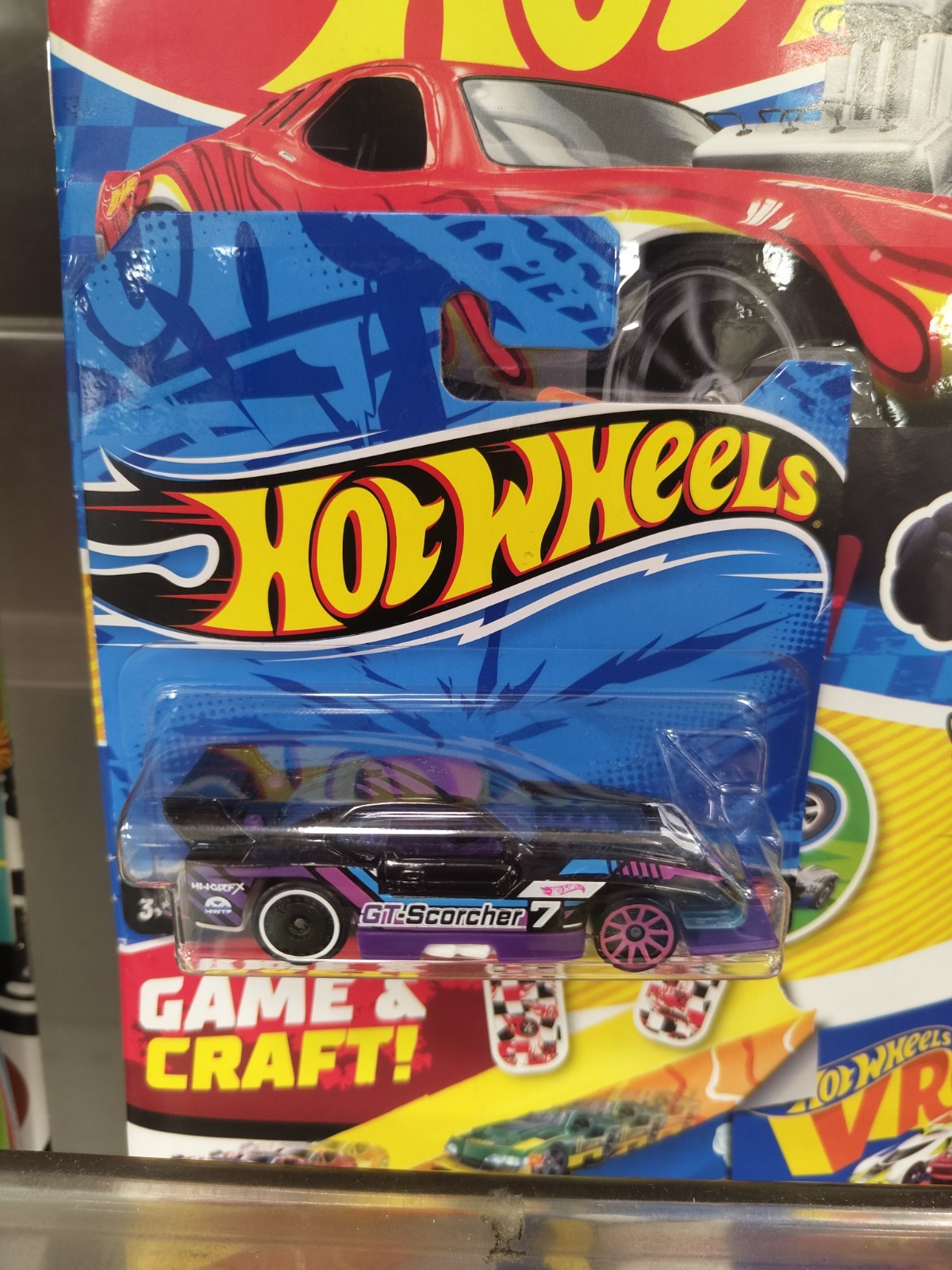 GT SCORCHER HOT WHEELS NETFLIX LET'S RACE SHORT CARD E CASE 2024 89/250 ...