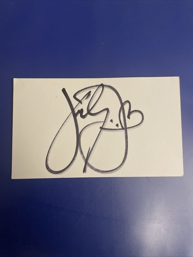 Katy Perry Signed In-Person 4x6 Index Card Hot Hot Hot 🔥 See Pics… | eBay
