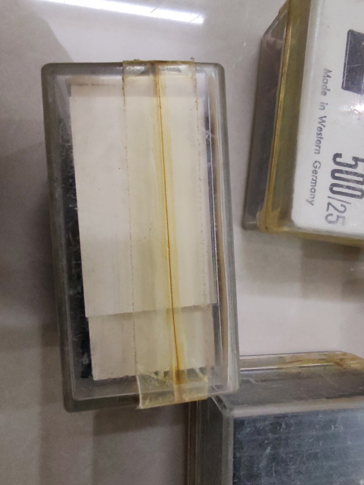 14 X Vintage Rare Metal Index Clips Boxes from 70s hunke & jochheim ...