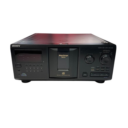 SONY CDP-CX355 CD CHANGER MEGA STORAGE 300 DISC CD PLAYER - Parts ...