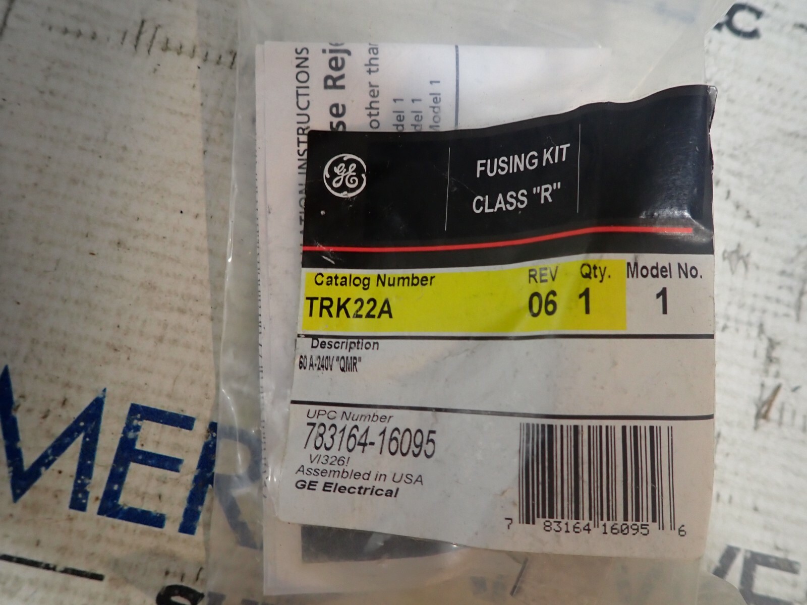 New Surplus General Electric TRK22A Class R Fuse Kit | eBay