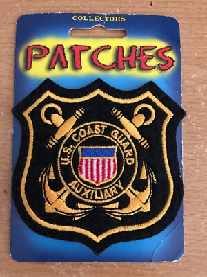 Collectors Patches U.S Coast Guard Auxiliary New Vintage Patch PM0405 ...