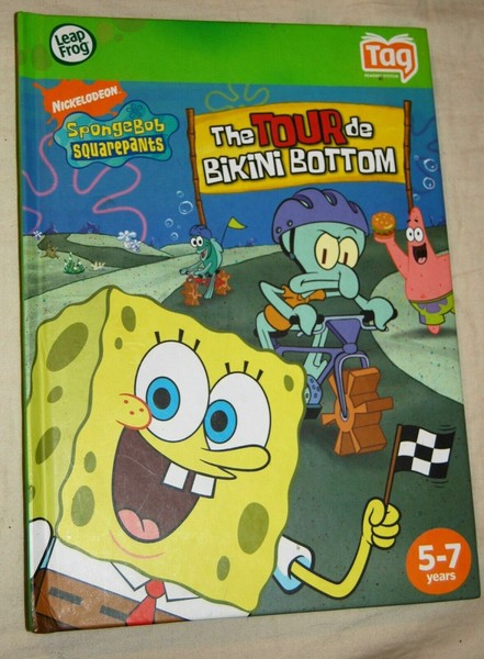 LeapFrog Tag Activity Storybook Spongebob Squarepants The Tour De ...