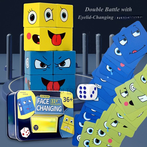 Diy Transforming Face Magic Cube Building Blocks Foster Creativity And ...