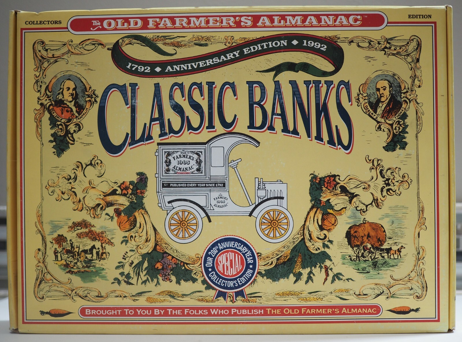 The Old Farmers Almanac 200th Anniversary Edition Classic Banks ...