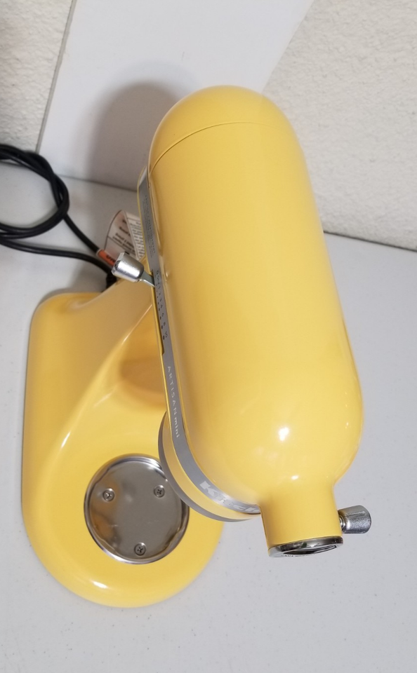 RARE KitchenAid 3.5 Quart Artisan MINI Stand Mixer BUTTERCUP Fully ...