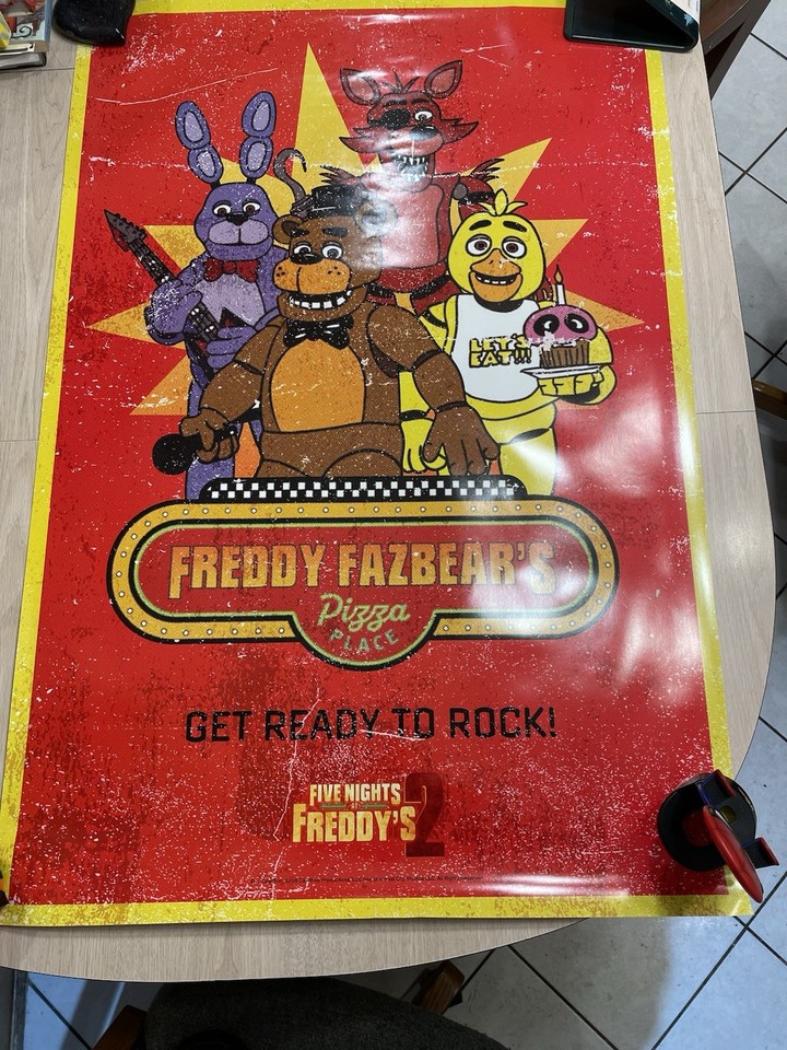 5 NIGHTS AT FREDDY’S 2 POSTER AMC FAN EVENT OPENING NIGHT 12/4/25 NEW ...