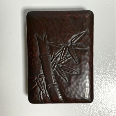 Japanese Writing Box Ancient Kamakurabori Wakamiya bagshaped postcard ...