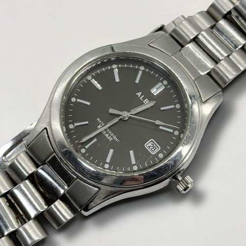 Battery Seiko Alba Watch Quartz Black Date Operating 2718 | eBay