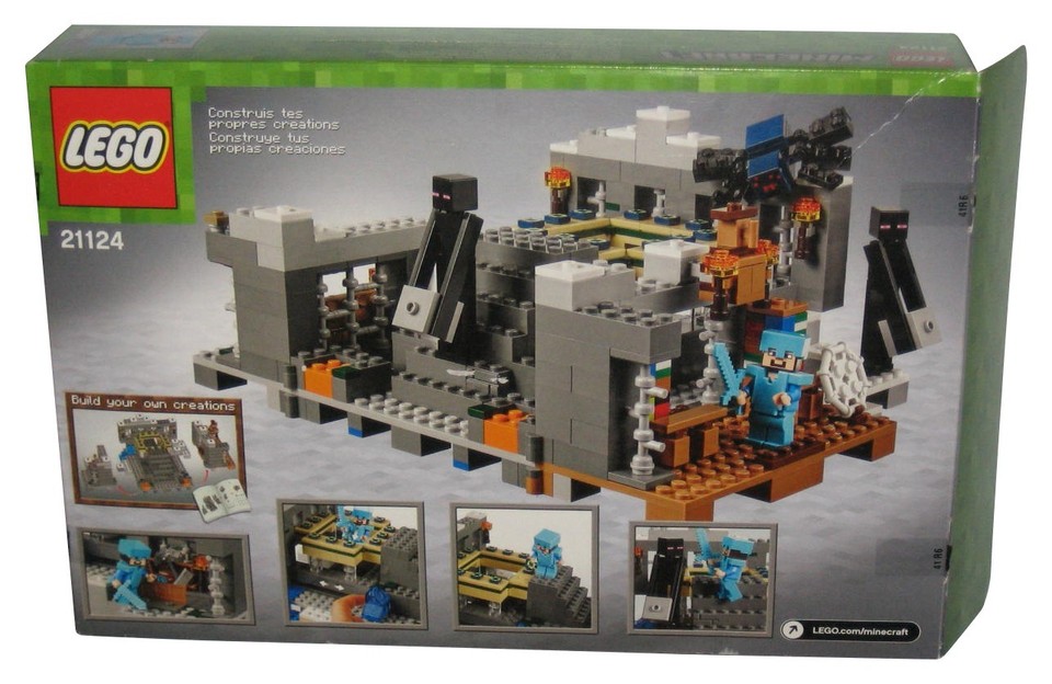 LEGO Minecraft The End Portal Building Toy Set 21124 - (100% Complete ...