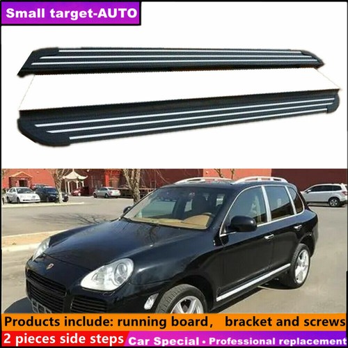 Fits For Porsche Cayenne 2003-2010 Running board nerf bar side step | eBay