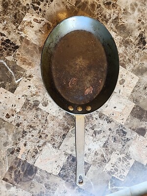 Calphalon COMMERCIAL ALUMINUM COOKWARE OVAL SKILLET FRYING PAN 190 10 ...