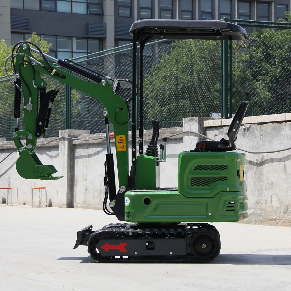 2000lbs 13.5HP Mini Excavator Hydraulic Thumb B&S Digger Canopy Garden ...