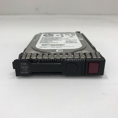 HPE 1TB 6G SATA 7.2K SFF 2.5in SC MDL Hot-plug Hard Disk 655710-B21 ...