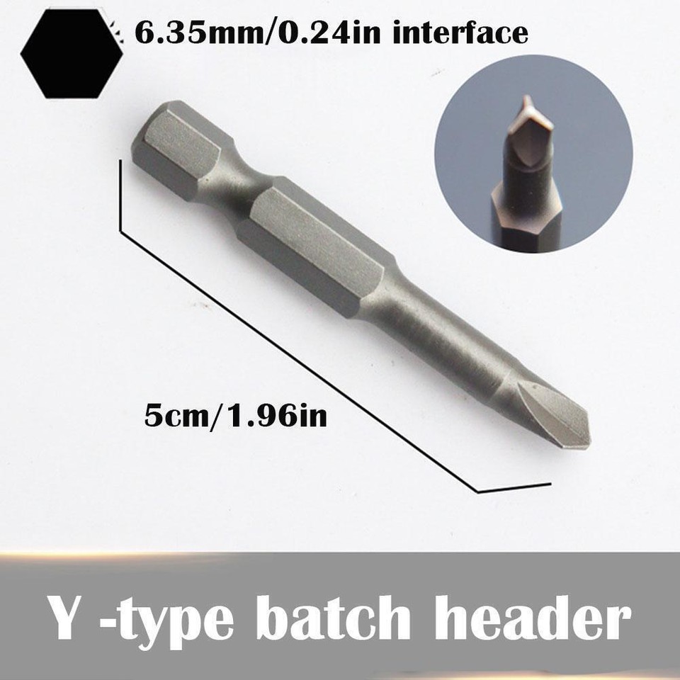 5X Special-Shaped Screwdriver Set U/Y-Shape Triangle Tools 50mm ...