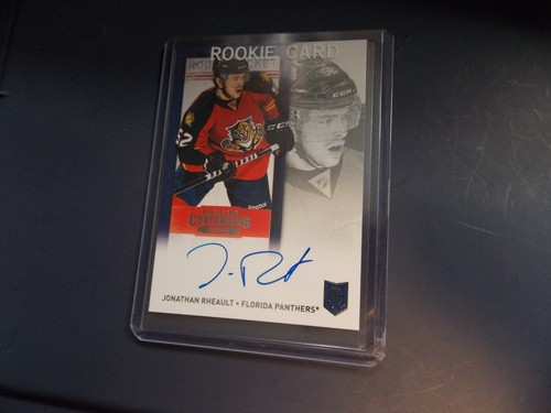 2013-14 Contenders Jonathan Rheault Rookie Ticket Auto Autograph RC ...