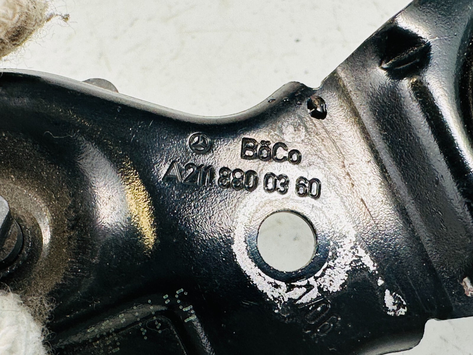 Mercedes W211 W219 LH or RH Upper Hood Lock Safety Catch Spring Latch ...