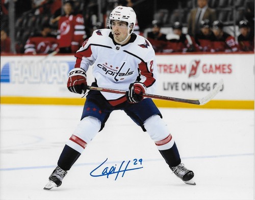Signed Hendrix Lapierre Washington Capitals Autographed 8x10 Photo #7 ...