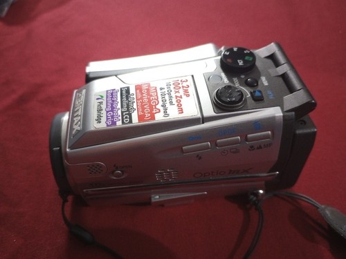 UNTESTED! READ! PENTAX Optio MX 3.2MP Digital Photo Video Camera W ...
