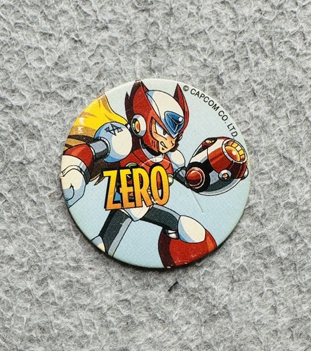 VINTAGE Nintendo Power Mega Man X Zero Pog Capcom Super Nintendo SNES ...