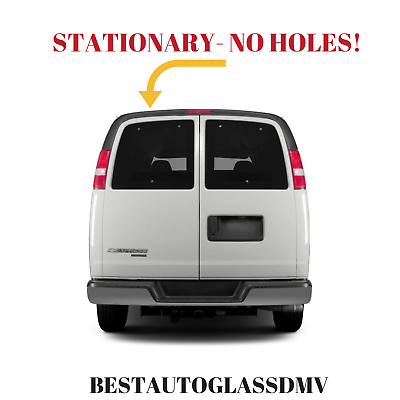 Fits 1996-2021 Chevy Express GMC Savana Rear Left Window Driver Side ...