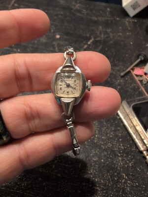 Hamilton Wind Up Wristwatch 10K RGP Bezel , 10K GF Expansion Band ...