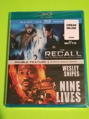 The Recall (2017 / Nine Lives (2004 (BLU-RAY) : Wesley Snipes Double ...