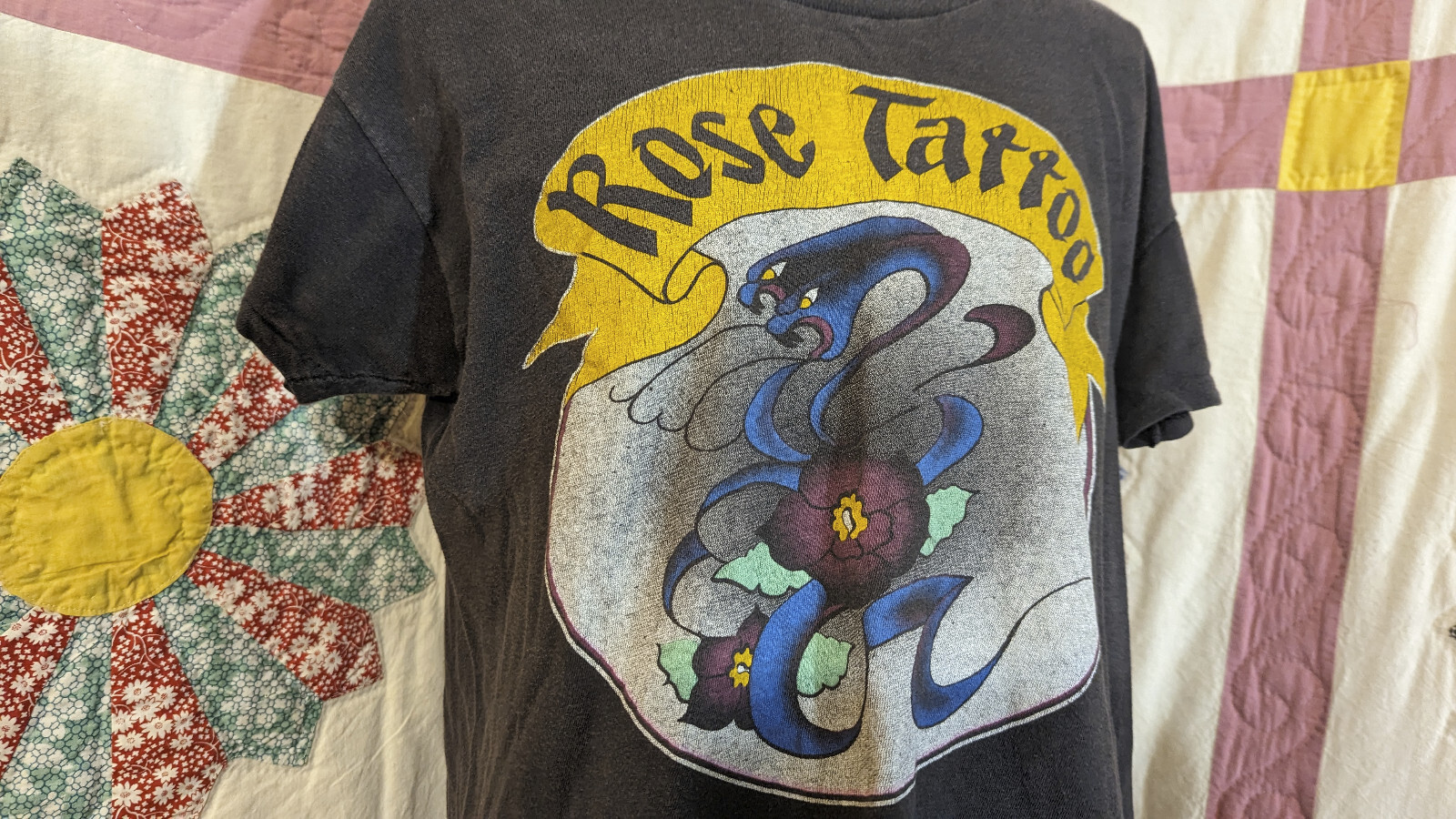 Rare ROSE TATTOO True Vintage Scarred for Life Tour 8… - Gem