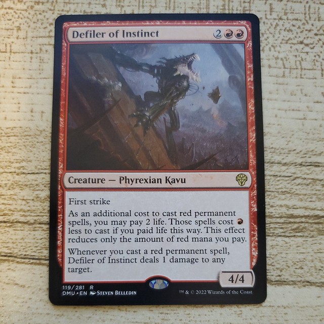 MTG Defiler of Instinct Dominaria United 119/281 Regular Rare for sale ...