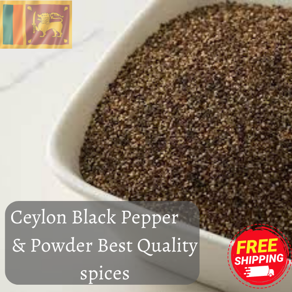 Black Pepper Whole Peppercorns Ceylon spices Organic Natural Best ...