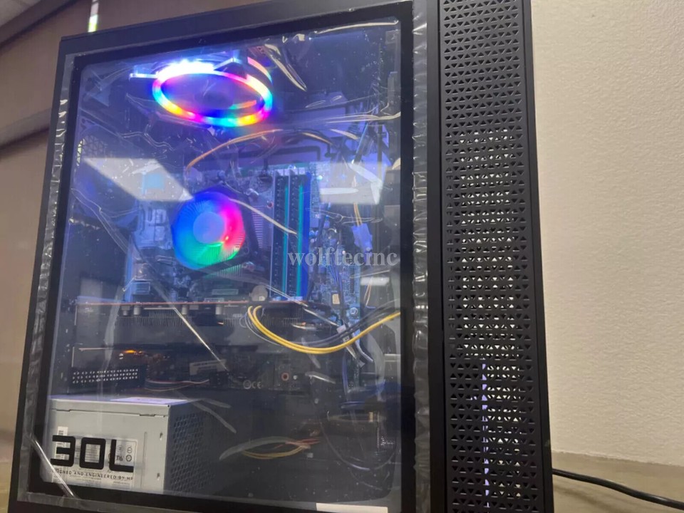 RGB Gaming PC Desktop Computer i5/i7 32GB Ram GTX1080Ti 512GB SSD 3TB ...