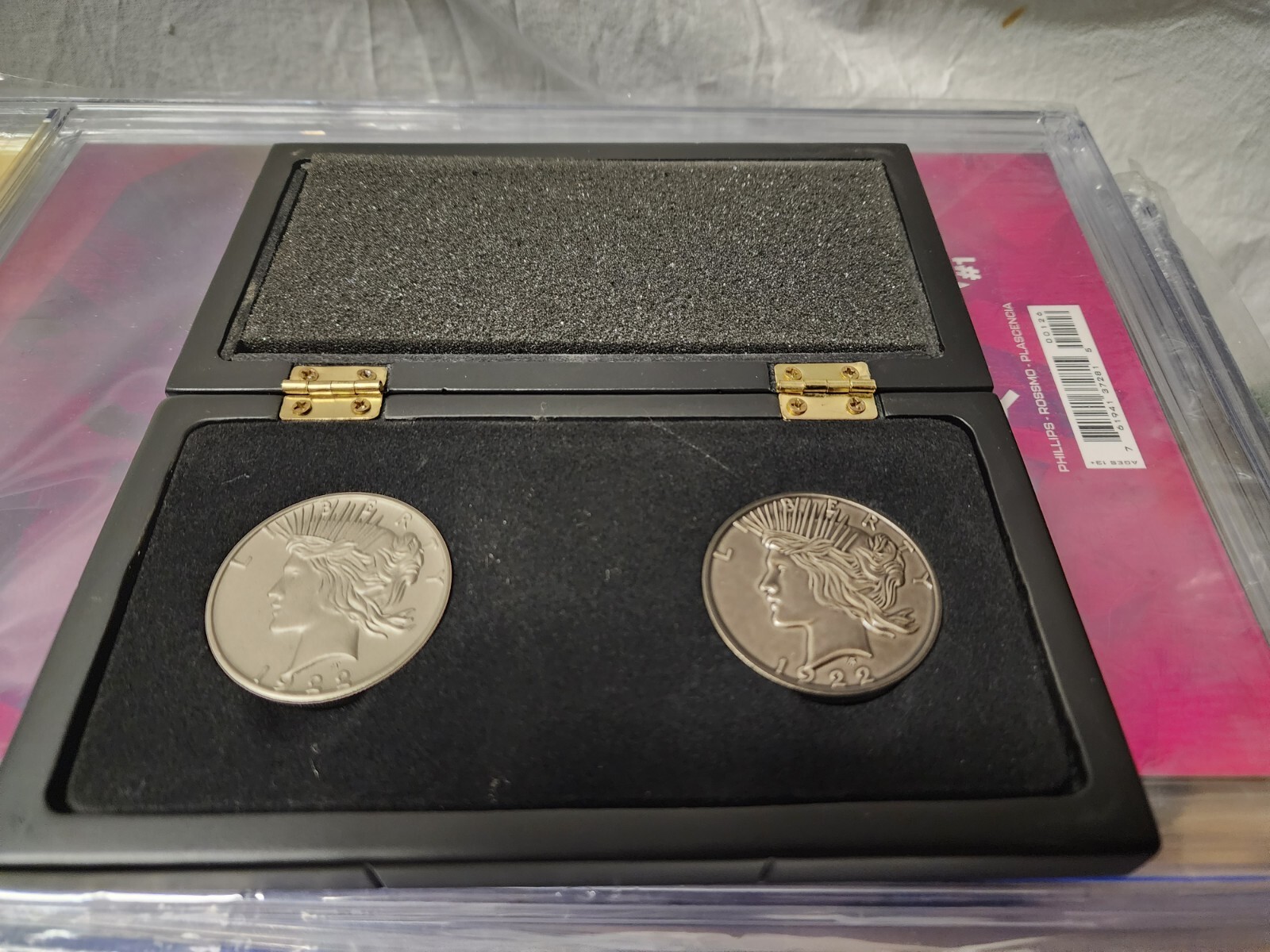 🔥 BATMAN Dark Knight 2008 TWO FACE COIN set movie props replicas DC ...