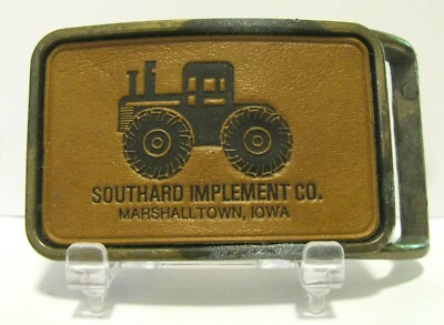 John Deere SOUTHARD IMPLEMENT DEALERSHIP BELT BUCKLE 4WD Tractor ...
