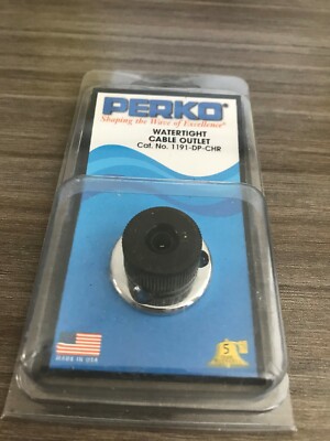 PERKO WATERTIGHT CABLE OUTLET 1191-DP-CHR Genuine Perko Part | eBay